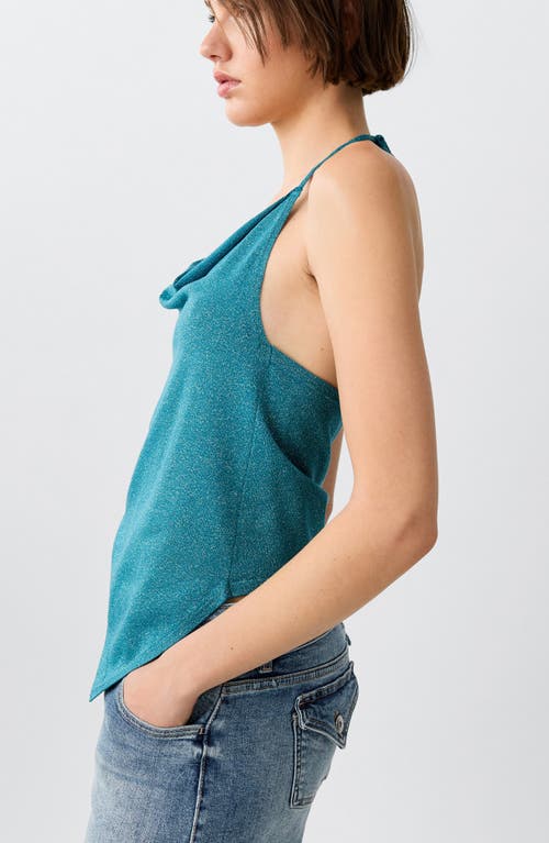 MANGO MANGO TEEN Low Waist Denim Mini Shorts